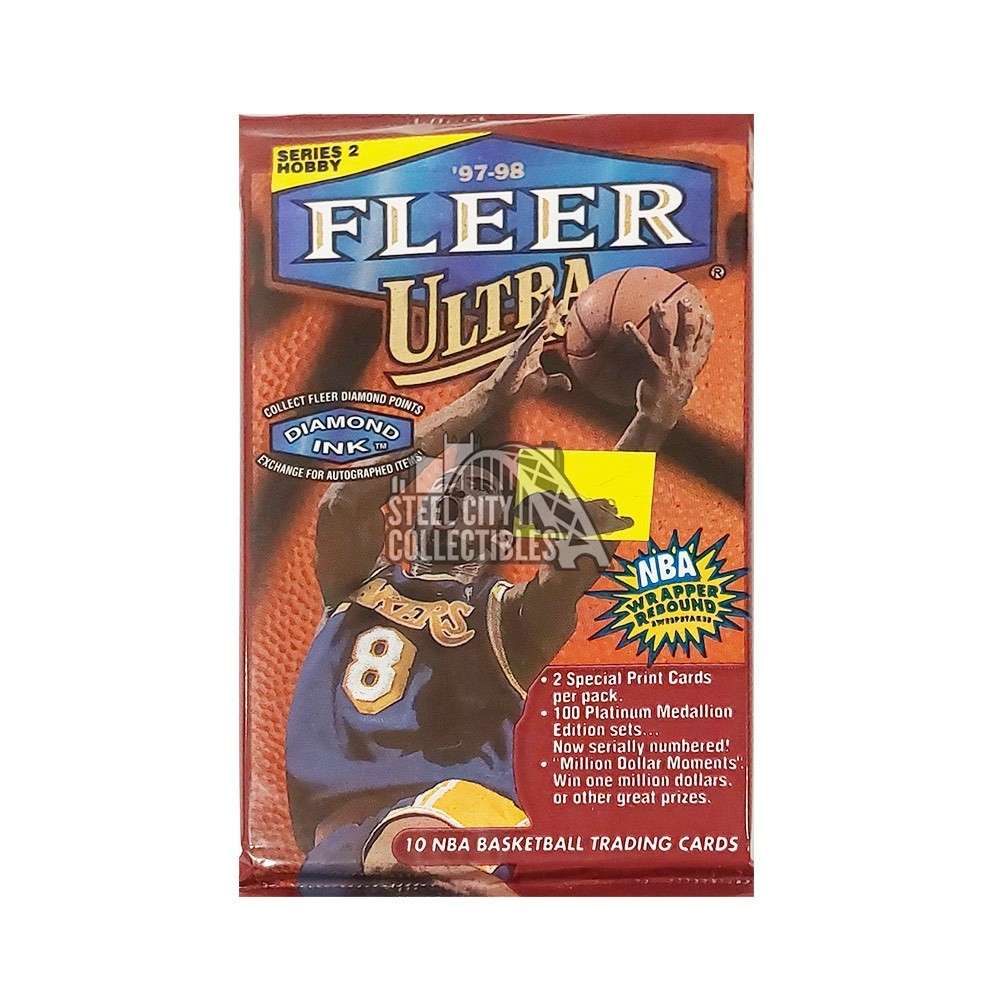 1997-98 Fleer Ultra Series 2 Basketball Hobby Pack | Steel City ...