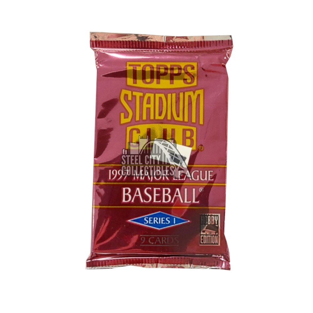 1997 Topps Stadium Club Series 1 Baseball Hobby Pack | Steel City ...