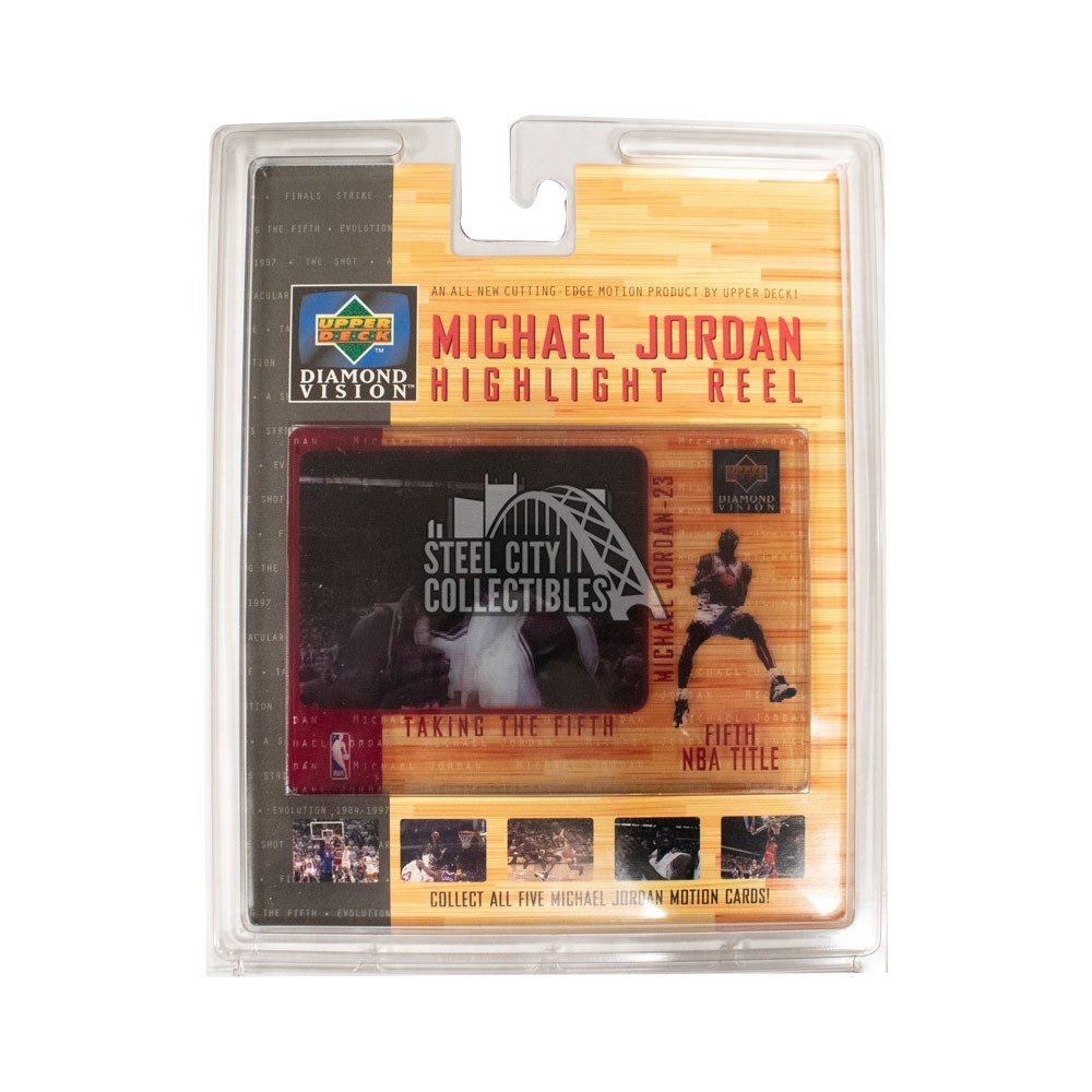 1997-98 Upper Deck Diamond Vision Michael Jordan Highlight Reel ...