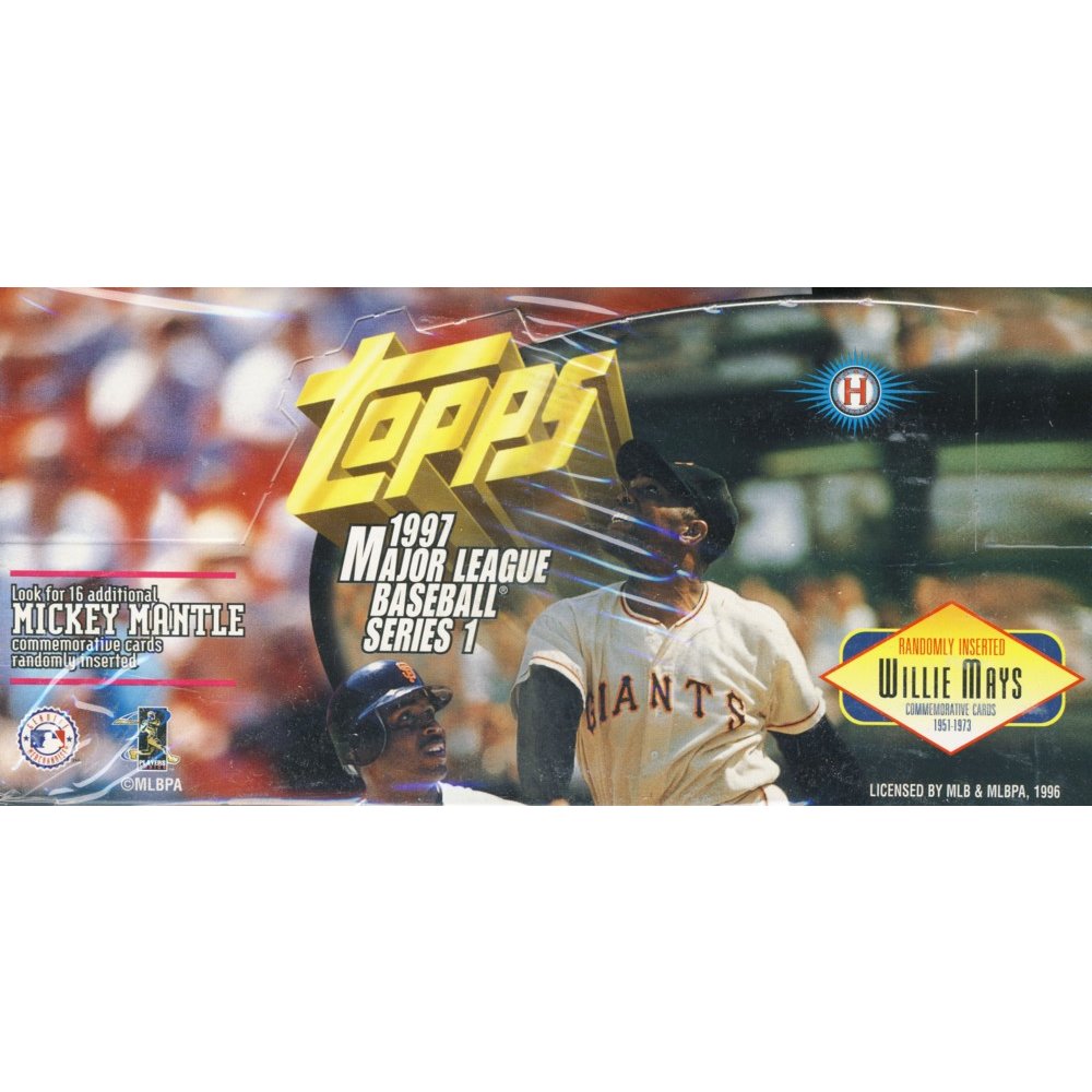 1997 Topps Series 1 Baseball Jumbo Hobby Box | Steel City Collectibles