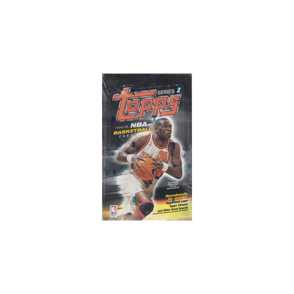 1998-99 Topps Series 2 Basketball Hobby Box | Steel City Collectibles