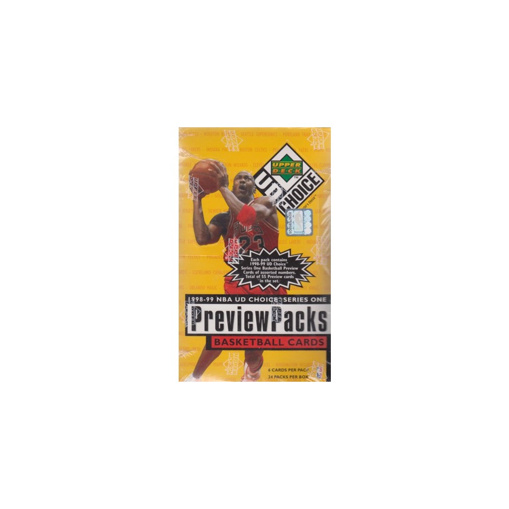 1998 99 Upper Deck Collectors Choice Series 1 Basketball Preview Box