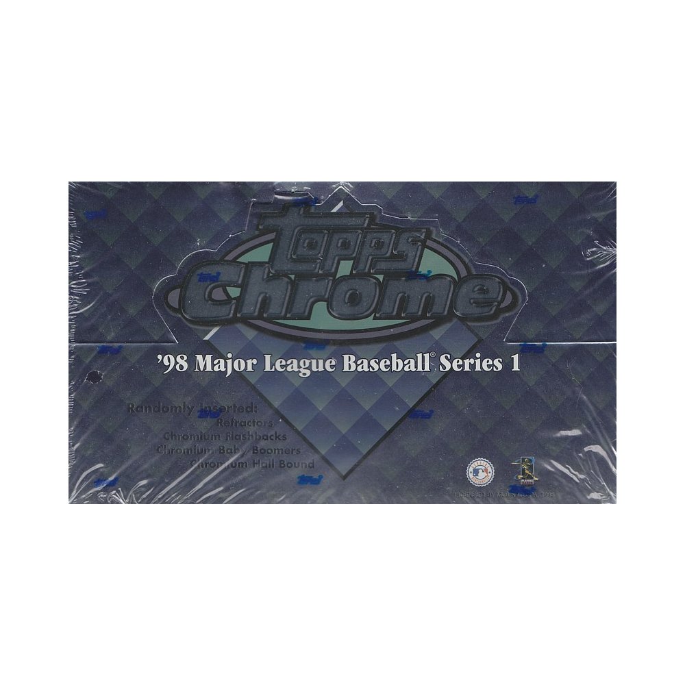 1998 Topps Chrome Series 1 Baseball 24ct Retail Box | Steel City ...