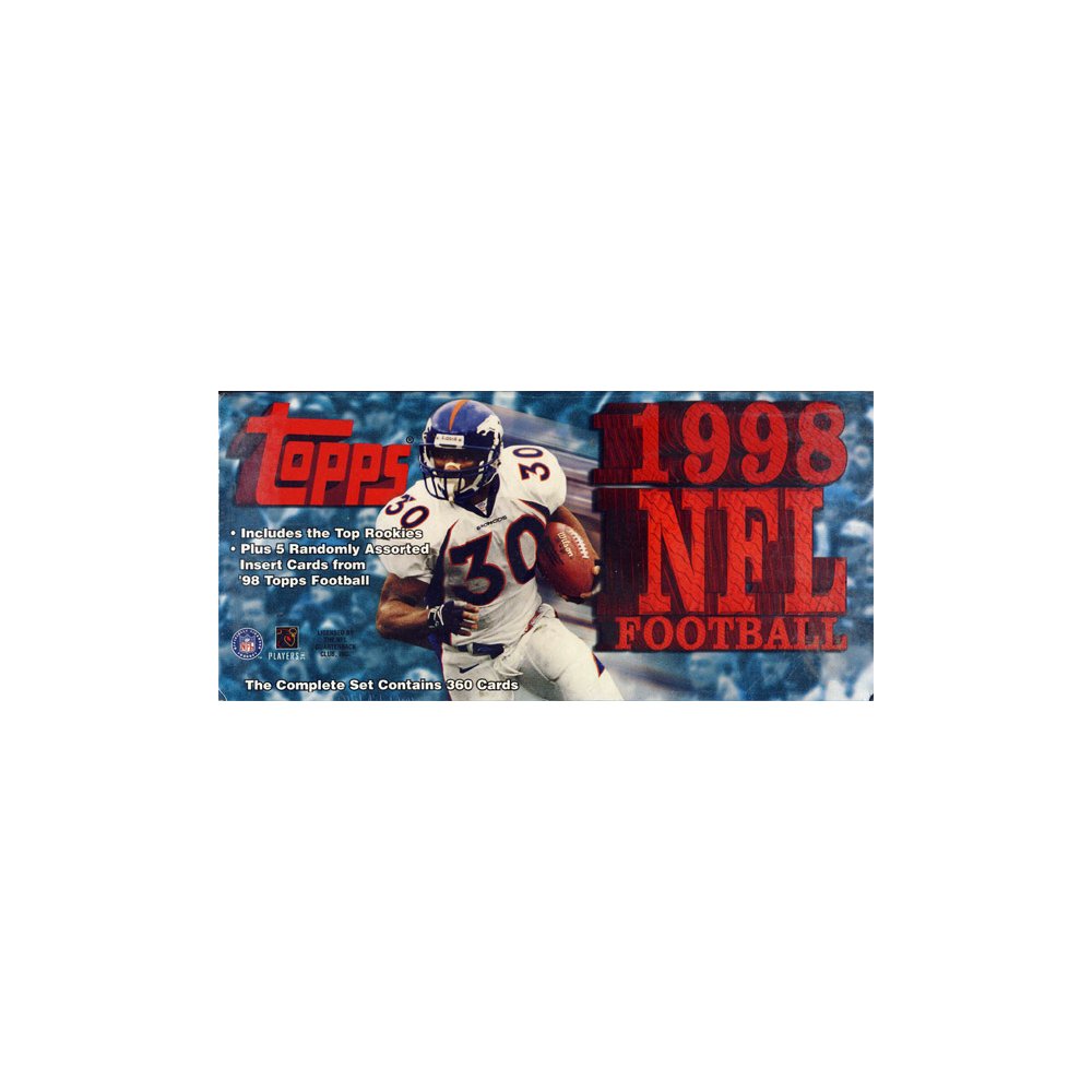 1998 Topps Football Factory Set | Steel City Collectibles