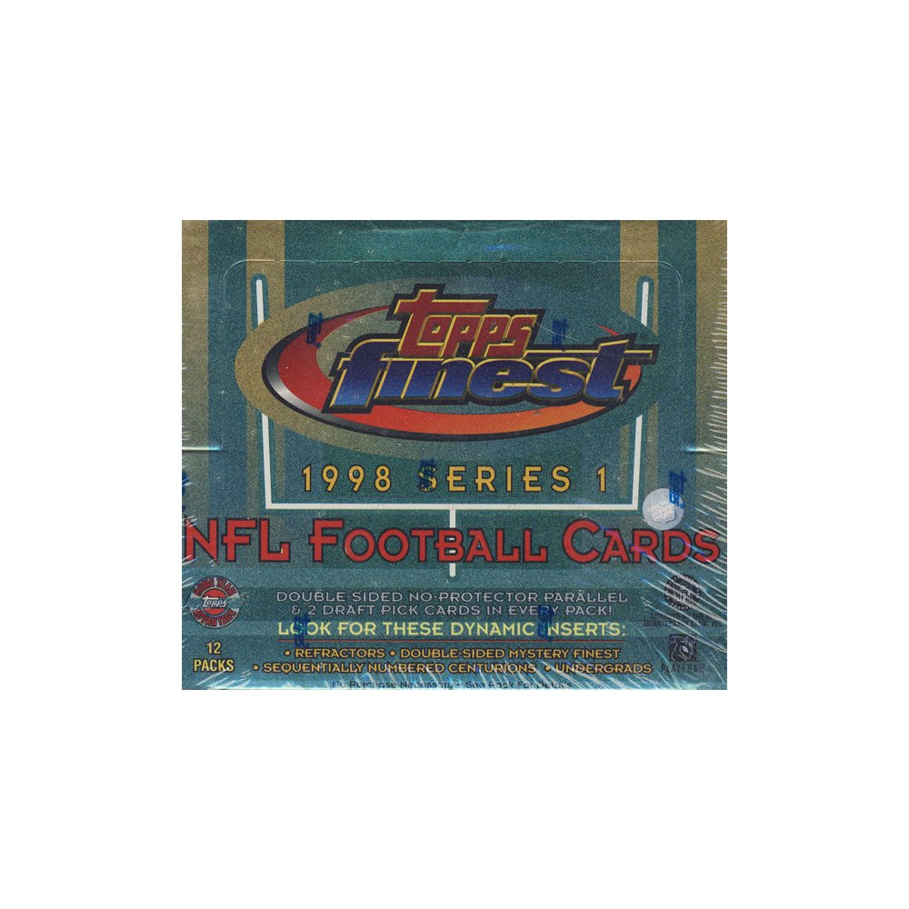 1998 Topps Finest Series 1 Football Jumbo Box | Steel City Collectibles