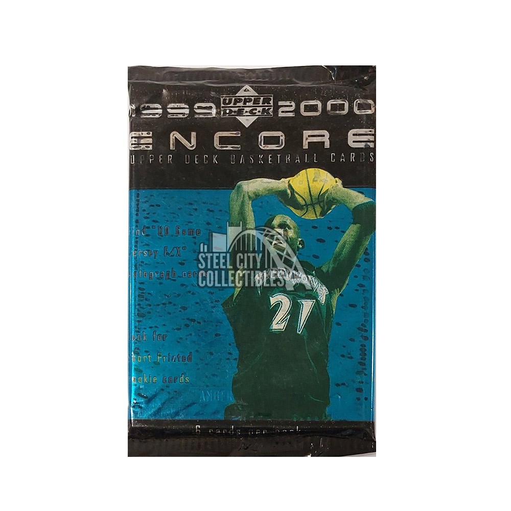 1999-00 Upper Deck Encore Basketball Hobby Pack | Steel City Collectibles