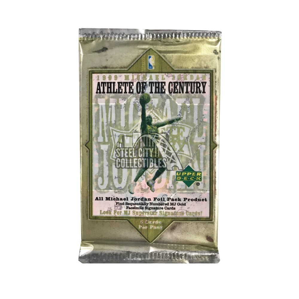 1999-00 Upper Deck Michael Jordan Athlete of the Century Basketball ...