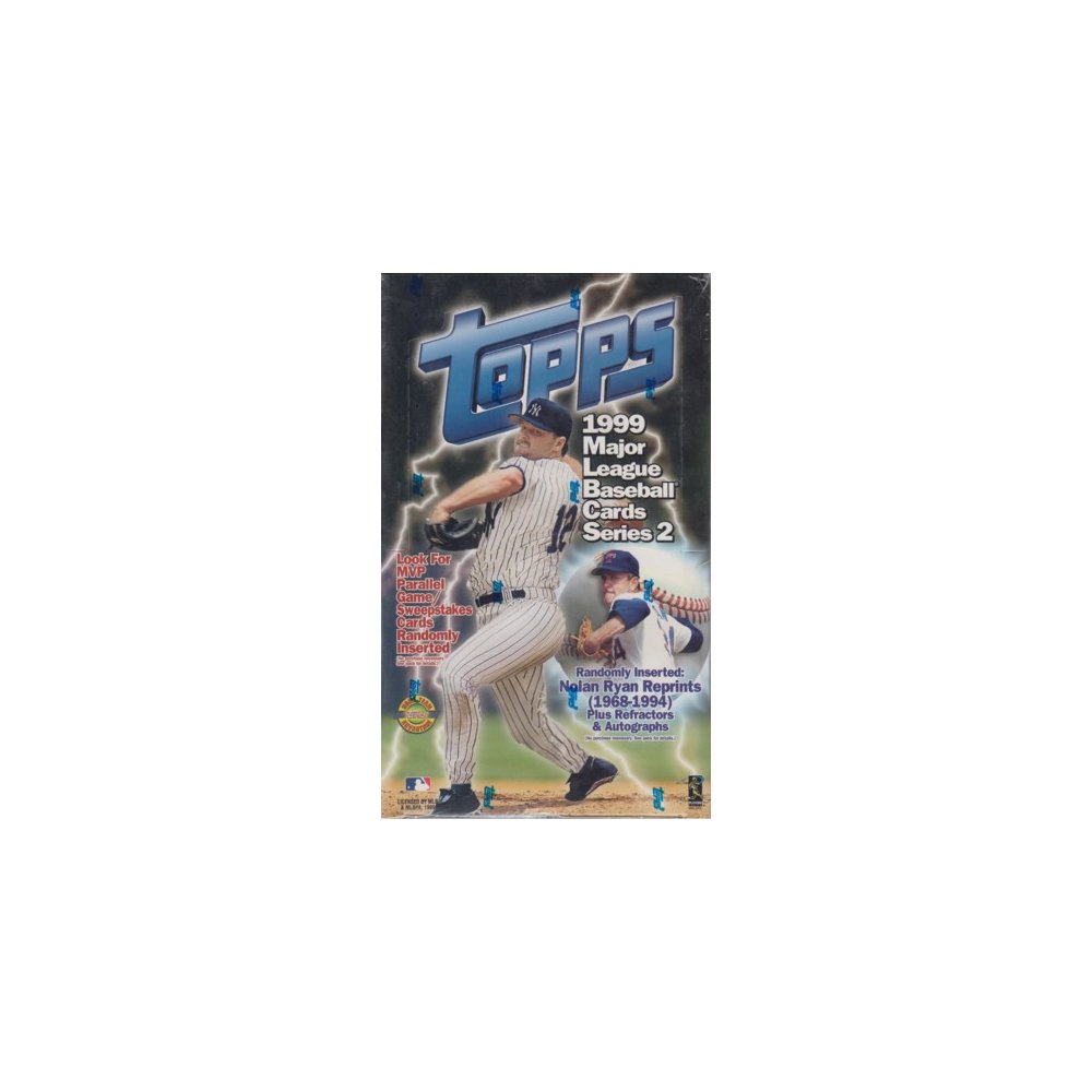 1999 Topps Series 2 Baseball HTA Hobby Jumbo Box | Steel City Collectibles