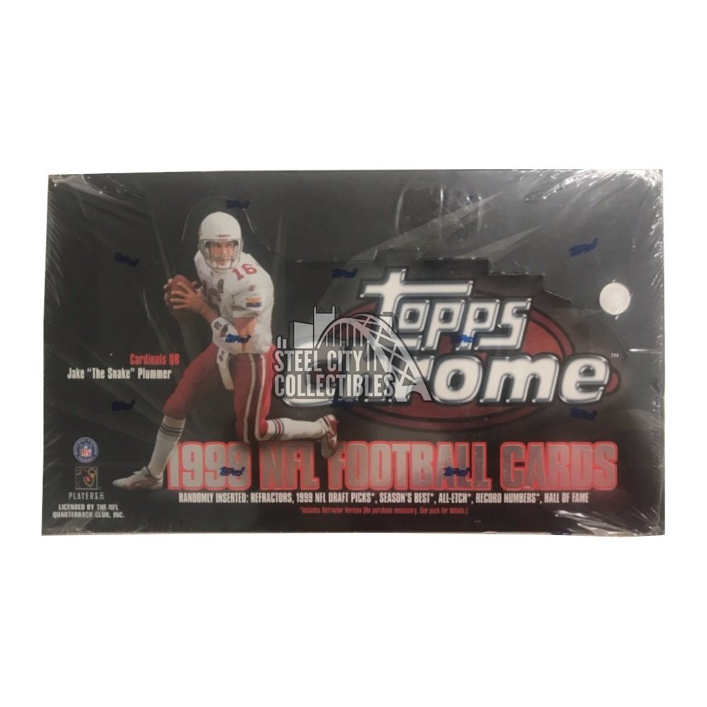 1999 Topps Chrome Football Retail Box | Steel City Collectibles
