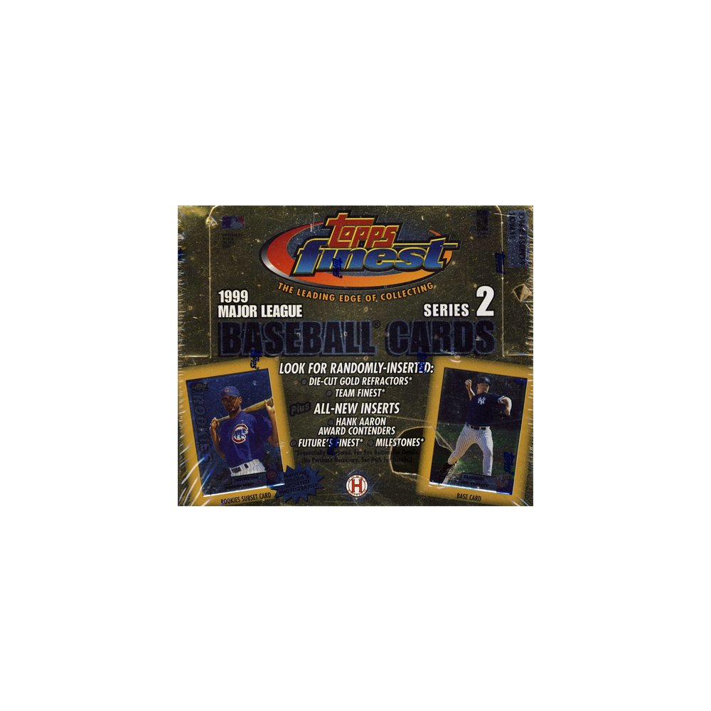1999 Topps Finest Series 2 Baseball Hobby Box | Steel City Collectibles