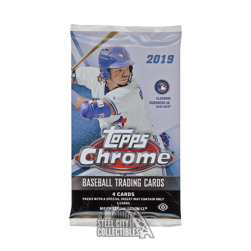 2019 Topps Chrome Baseball Hobby Pack | Steel City Collectibles