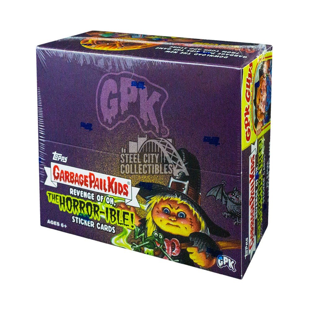 2019 Topps Garbage Pail Kids Revenge of Oh The Horror-ible Hobby Box ...