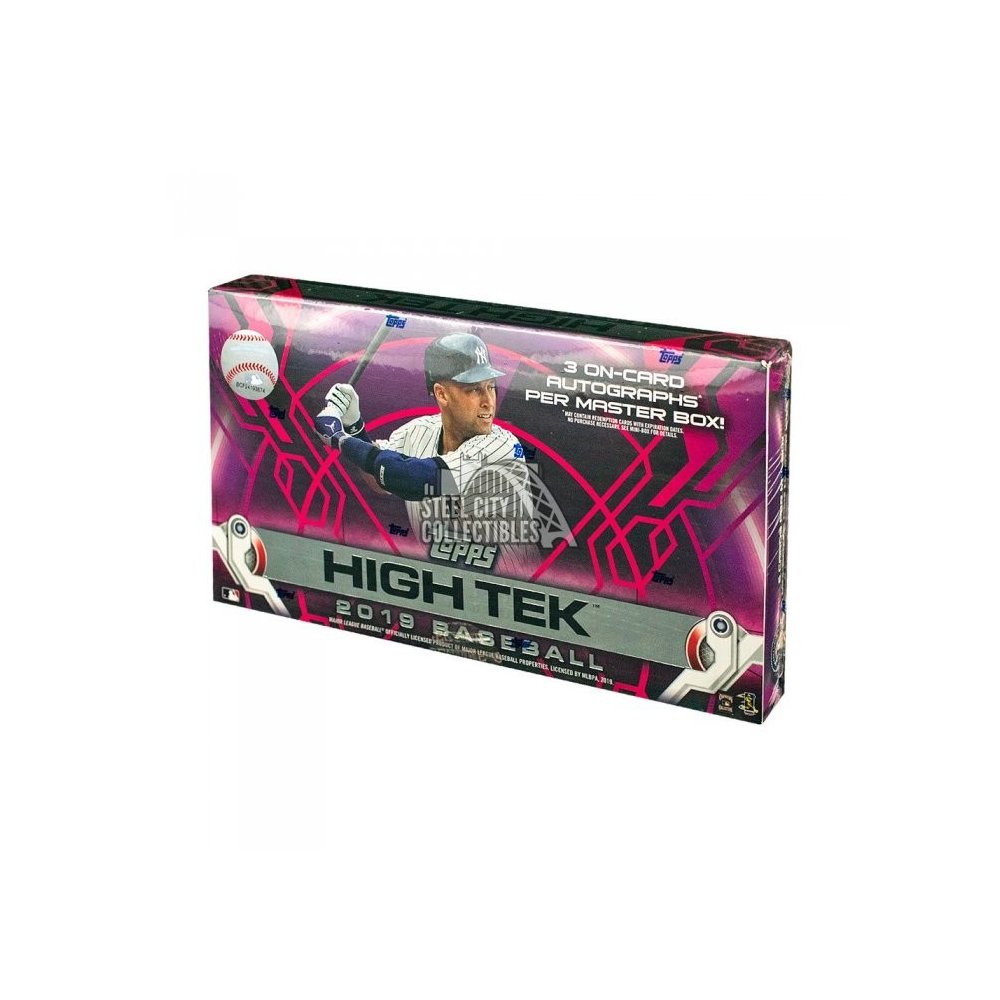 2019 Topps High Tek Baseball Hobby 3-Box TRIPLE Random Team Group Break ...