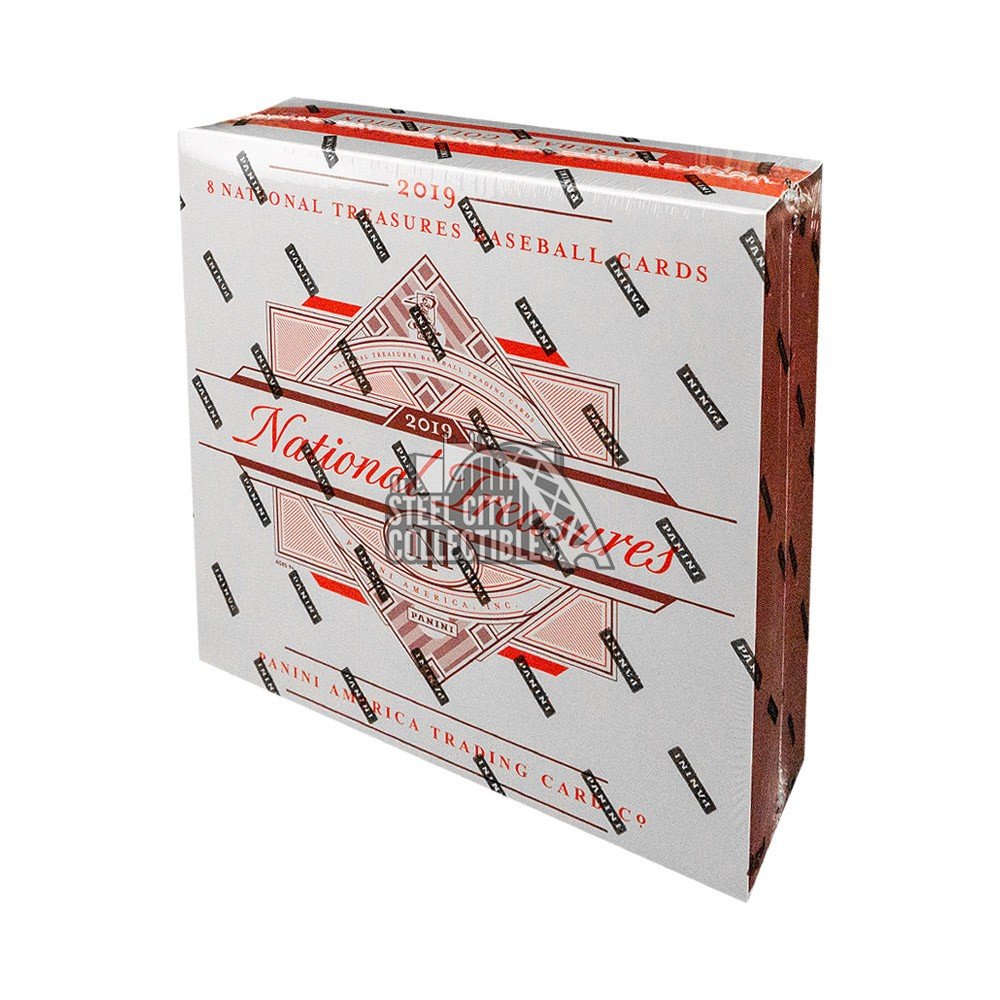 2019 Panini National Treasures Baseball Hobby Box | Steel City Collectibles