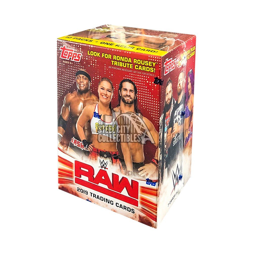 2019 Topps WWE Raw Wrestling 11ct Blaster Box | Steel City Collectibles