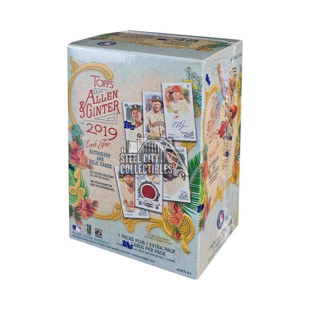 2019 Topps Allen & Ginter Baseball 8ct Blaster Box | Steel City ...