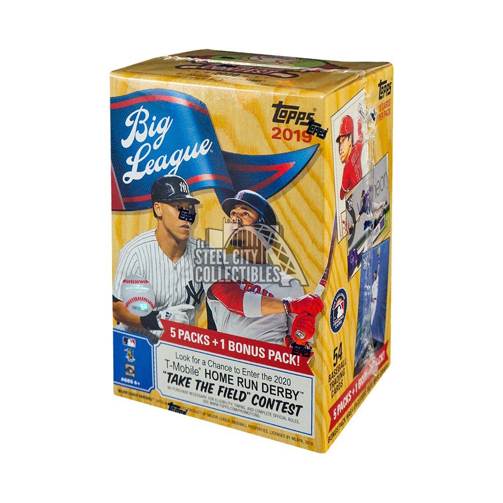 2019 Topps Big League Baseball 6ct Blaster Box | Steel City Collectibles