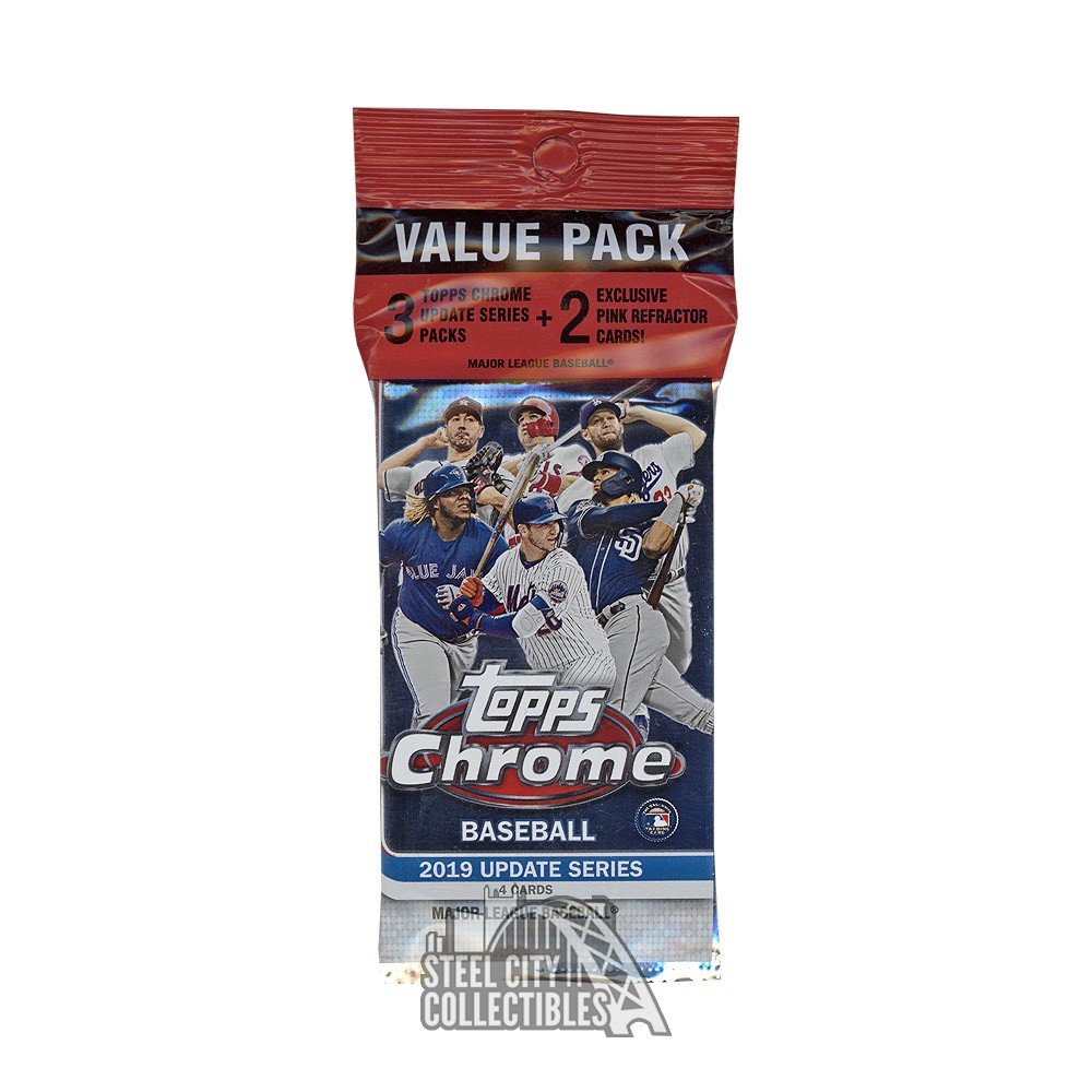 2019 Topps Chrome Update Baseball Value Pack | Steel City Collectibles
