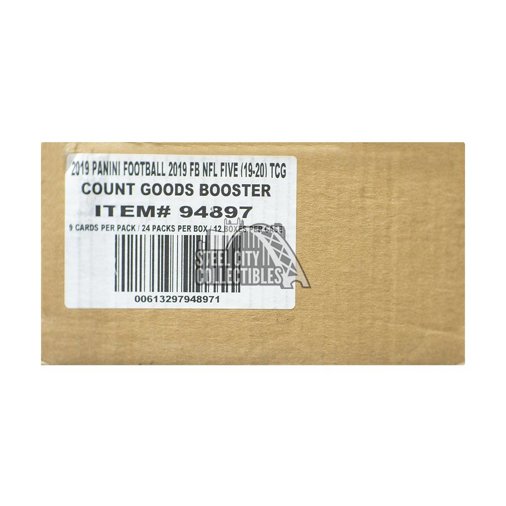 2019 Panini NFL Five Trading Card Game Booster 12-Box Case | Steel City ...