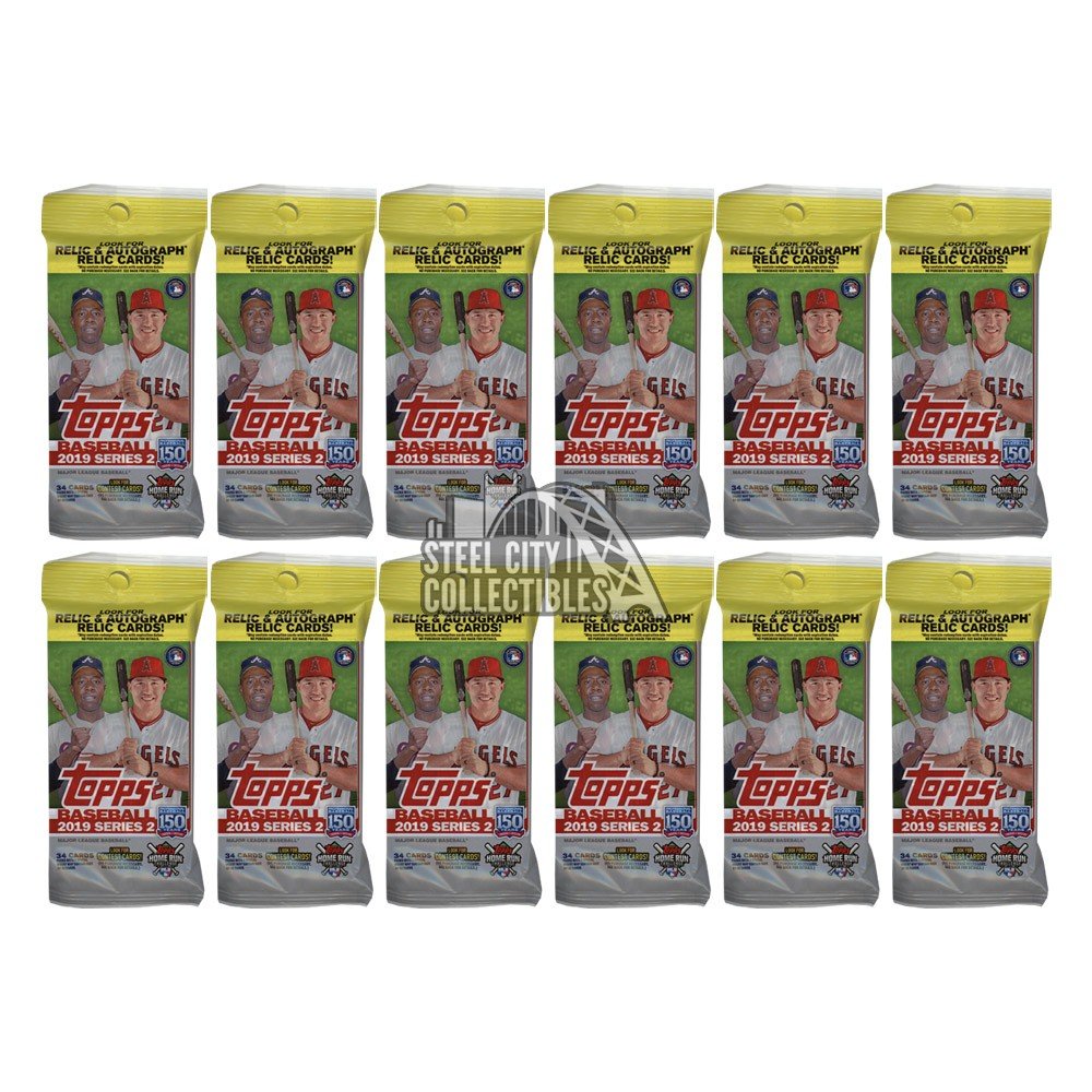 2019 Topps Series 2 Baseball Fat Pack 12ct Lot | Steel City Collectibles