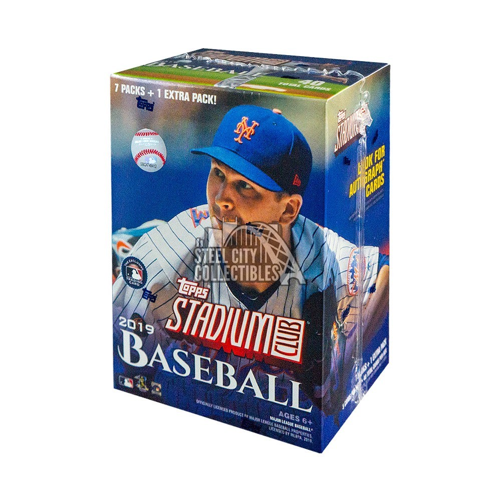 2019 Topps Stadium Club Baseball 8-pack Blaster Box | Steel City ...