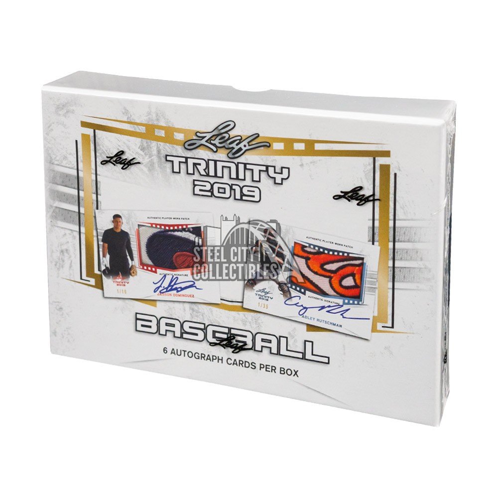 2019 Leaf Trinity Baseball Hobby Box | Steel City Collectibles