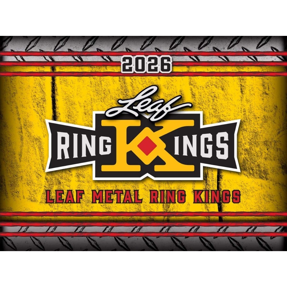 2026 Leaf Metal Ring Kings 10-Box Case | Steel City Collectibles