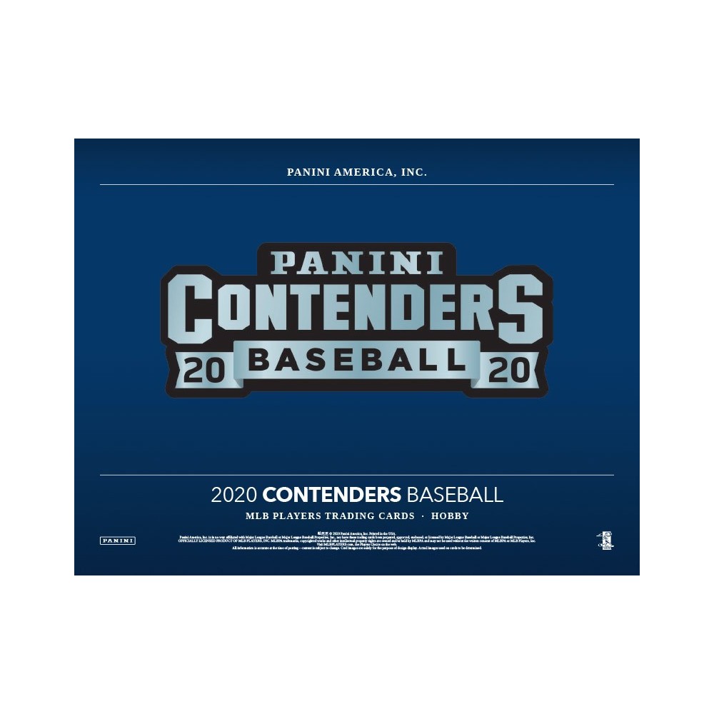 2020 Panini Contenders Baseball Hobby Box | Steel City Collectibles