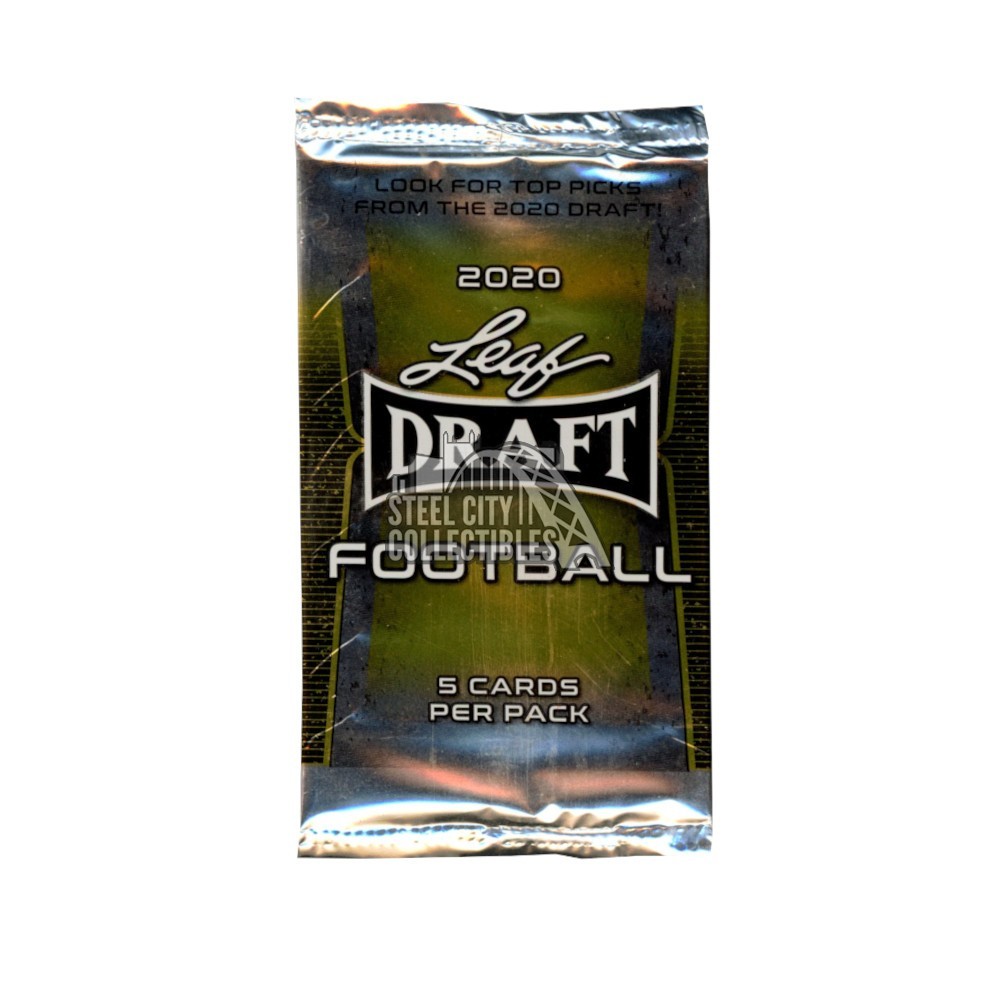 2020 Leaf Draft Football Blaster Pack | Steel City Collectibles