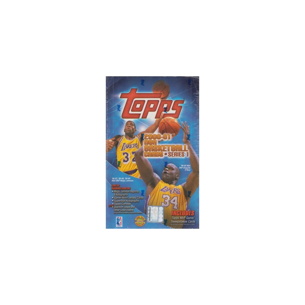2000-01 Topps Basketball Series 1 HTA Jumbo Box | Steel City Collectibles