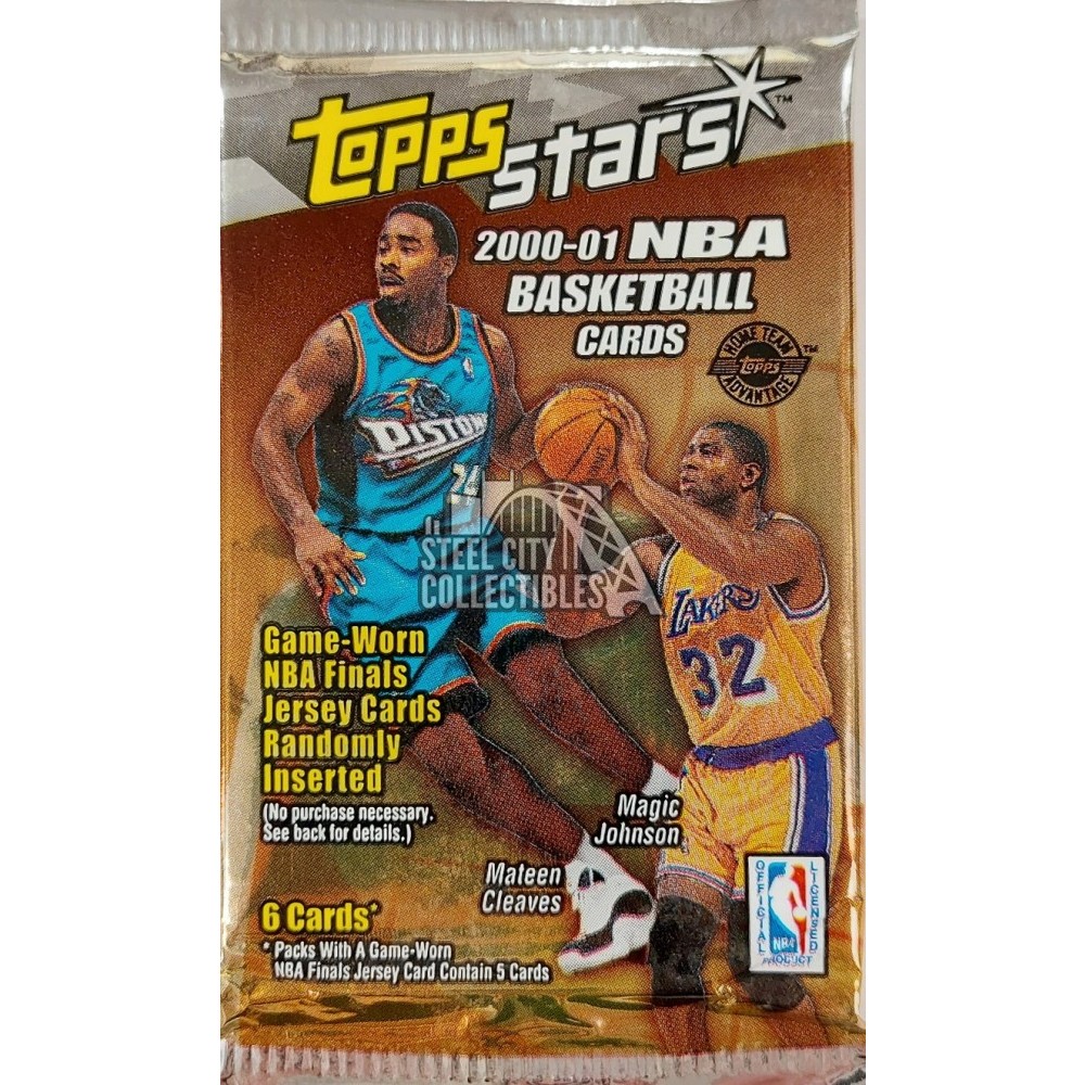 2000-01 Topps Stars Basketball Hobby Pack | Steel City Collectibles