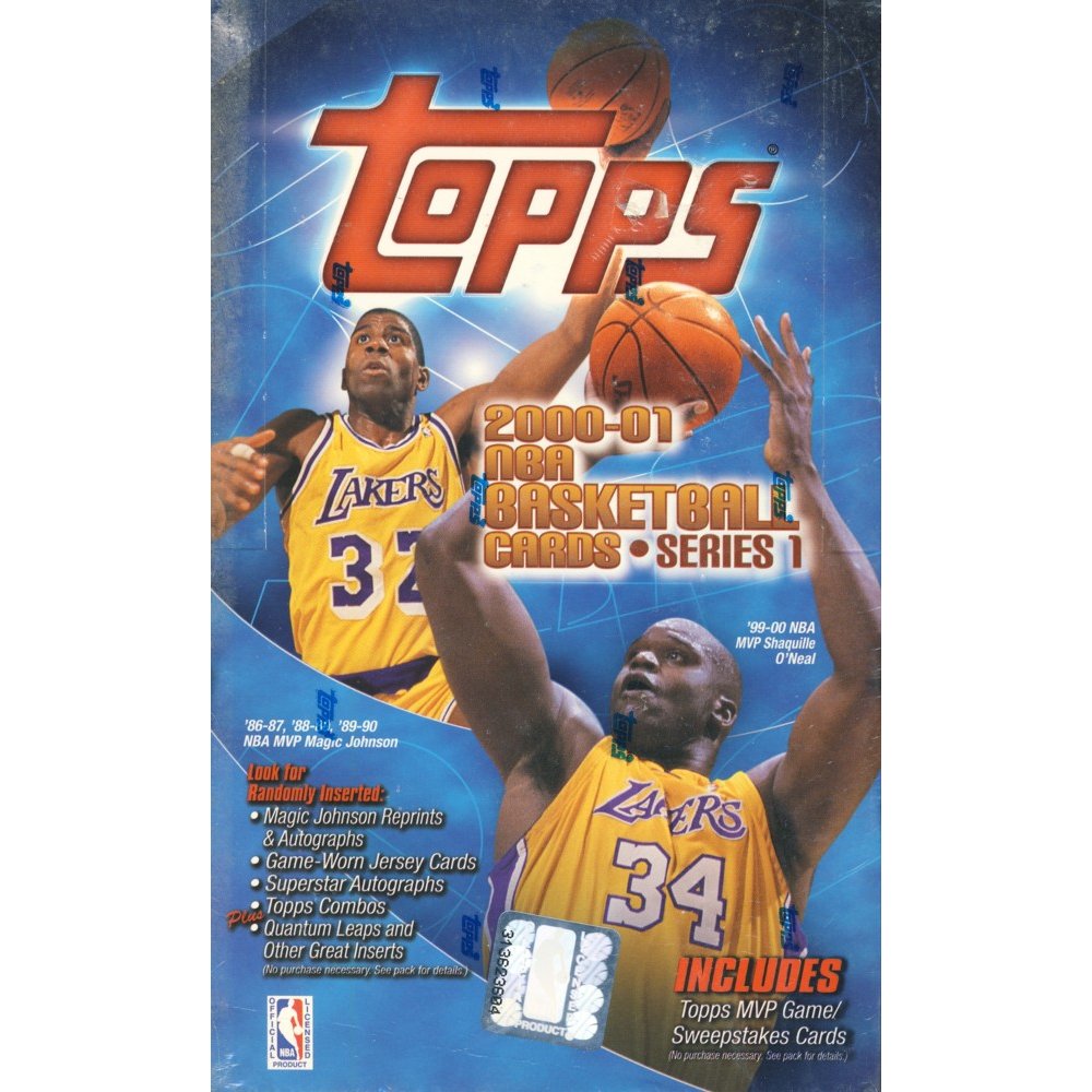 2000-01 Topps Series 1 Basketball 36ct Retail Box | Steel City Collectibles