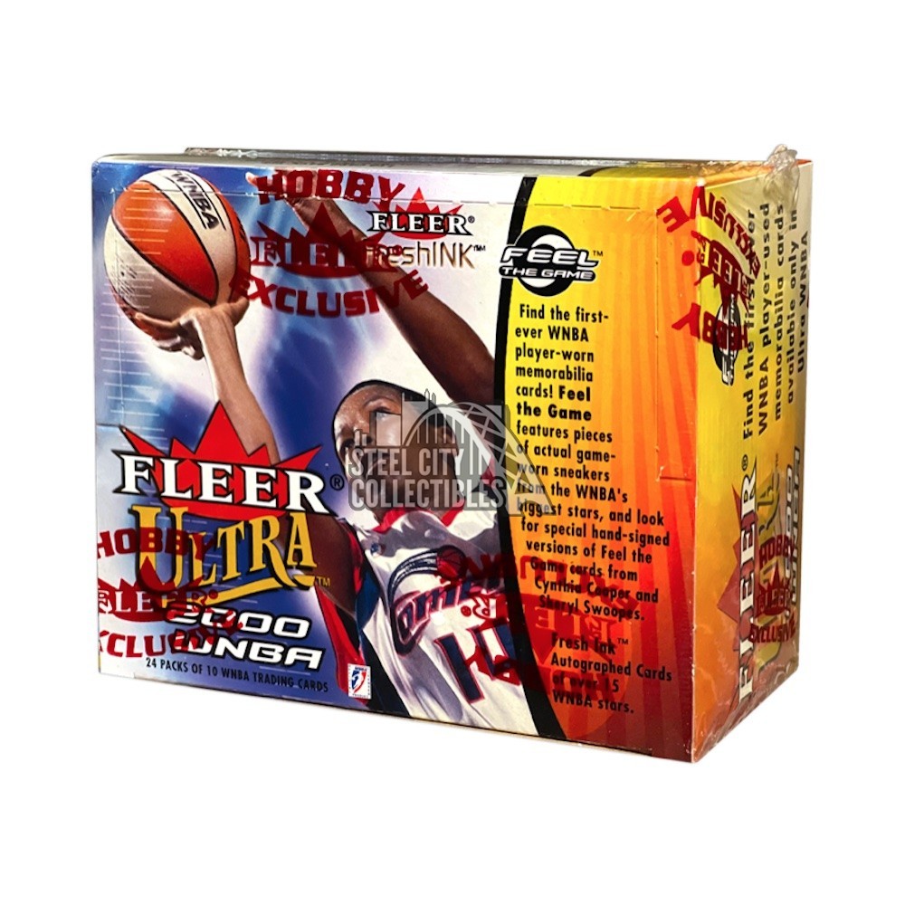 2000 Fleer Ultra WNBA Basketball Hobby Box | Steel City Collectibles