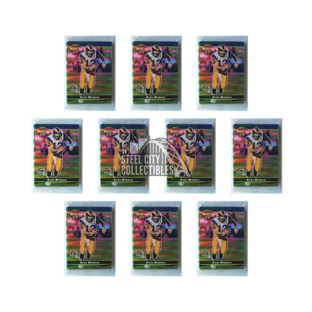 2000 Topps Bowman's Best Football Sealed 6-Card Promo 10-Pack Lot ...