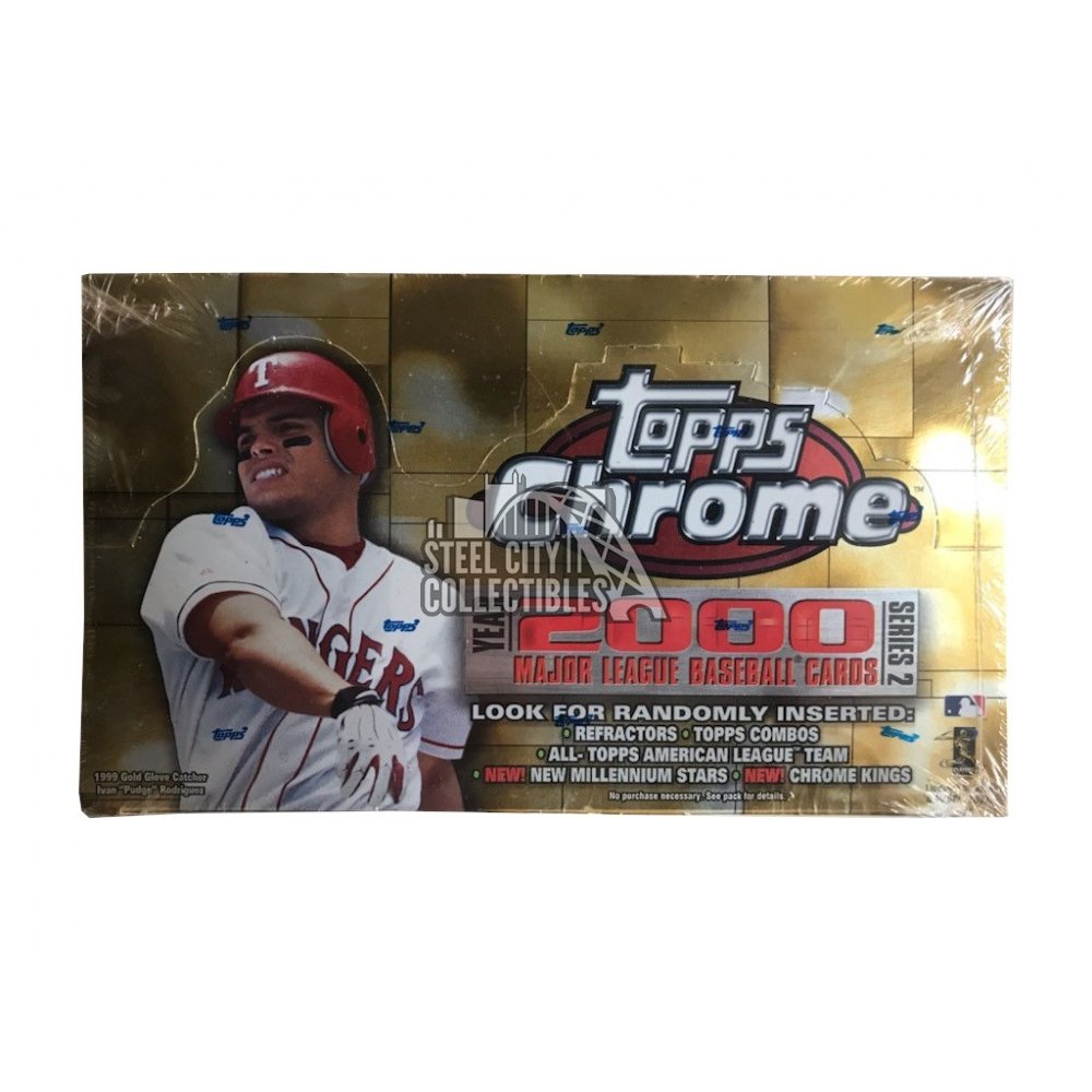 2000 Topps Chrome Series 2 Baseball 24 Pack Retail Box | Steel City ...