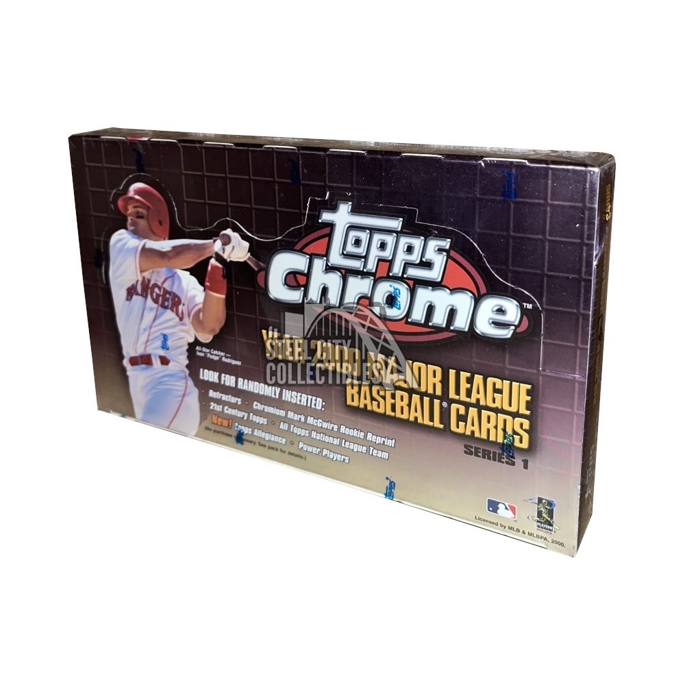 2000 Topps Chrome Series 1 Baseball Retail Box | Steel City Collectibles