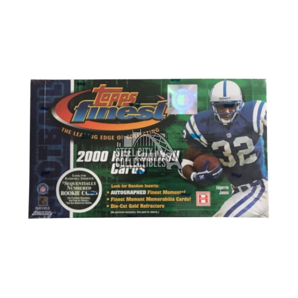 2000 Topps Finest Football Hobby Box | Steel City Collectibles