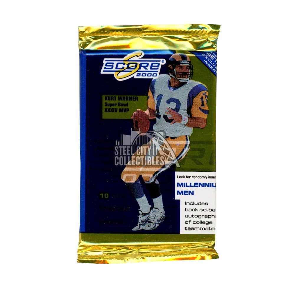 2000 Score Football Retail Pack | Steel City Collectibles