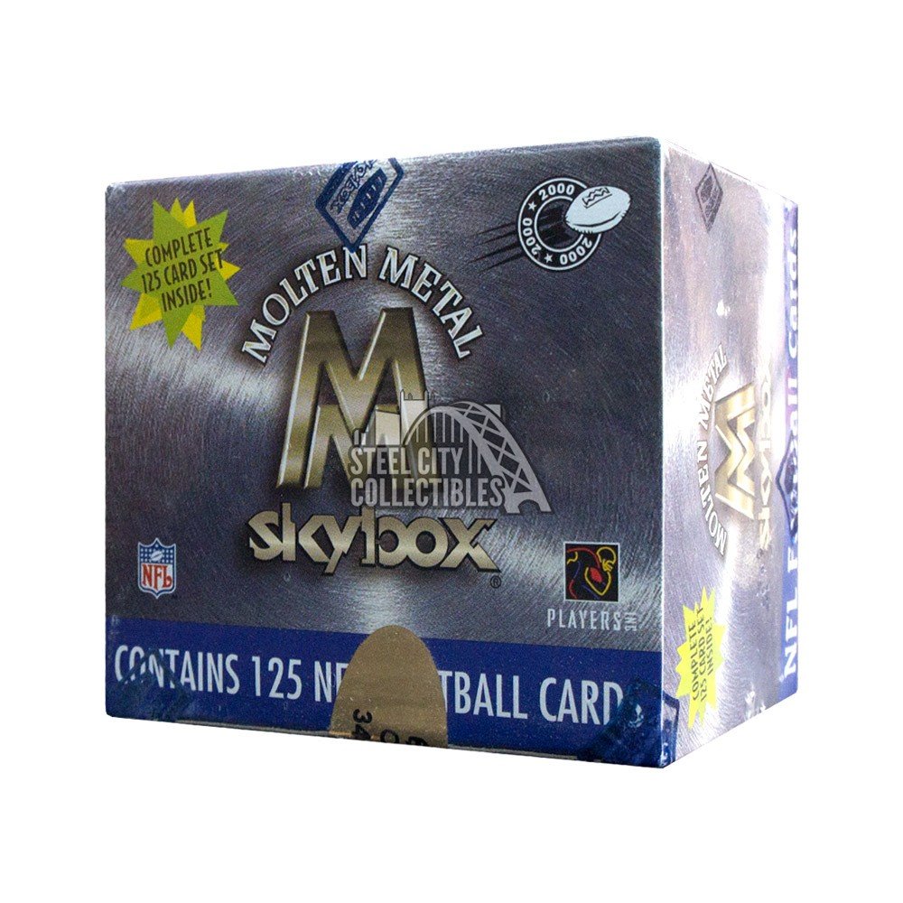 2000 Skybox Molten Metal Football Factory Set | Steel City Collectibles