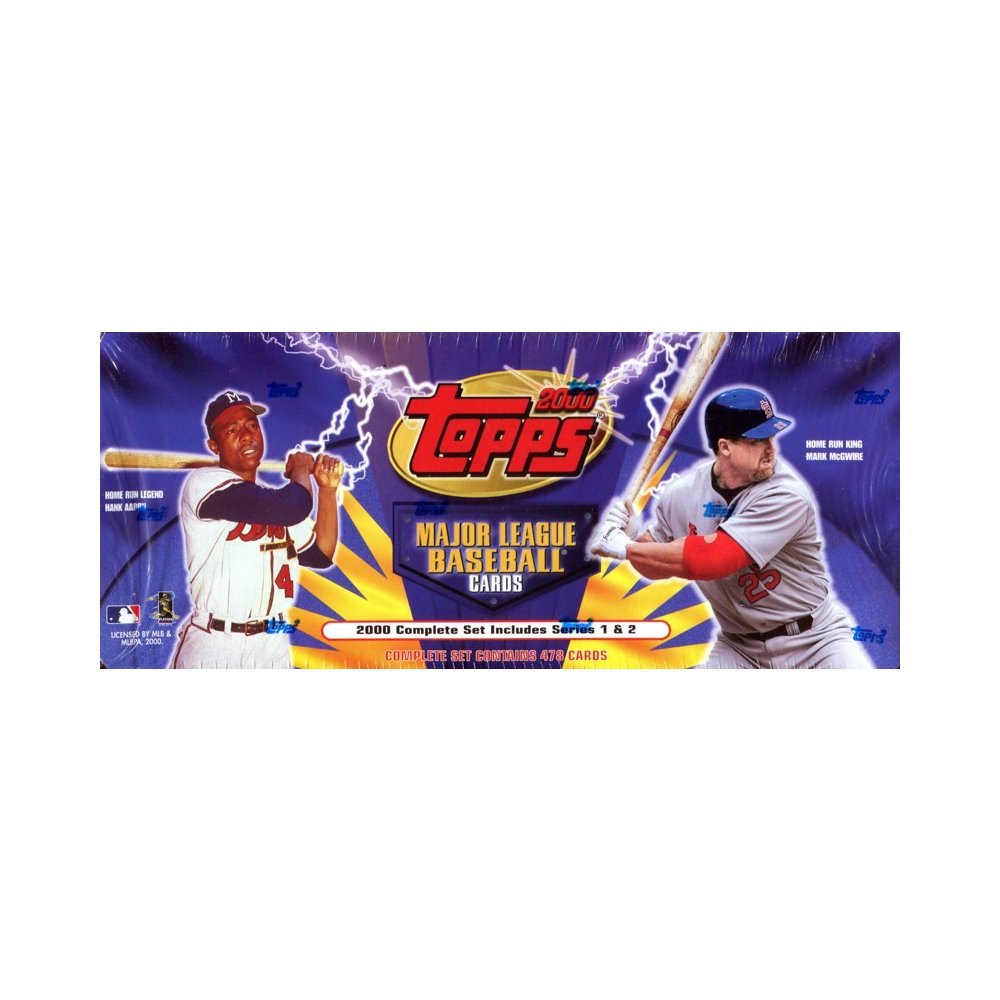 2000 Topps Baseball Retail Factory Set | Steel City Collectibles