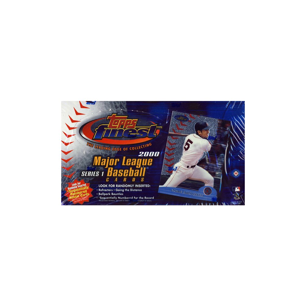 2000 Topps Finest Series 1 Baseball Hobby Box | Steel City Collectibles