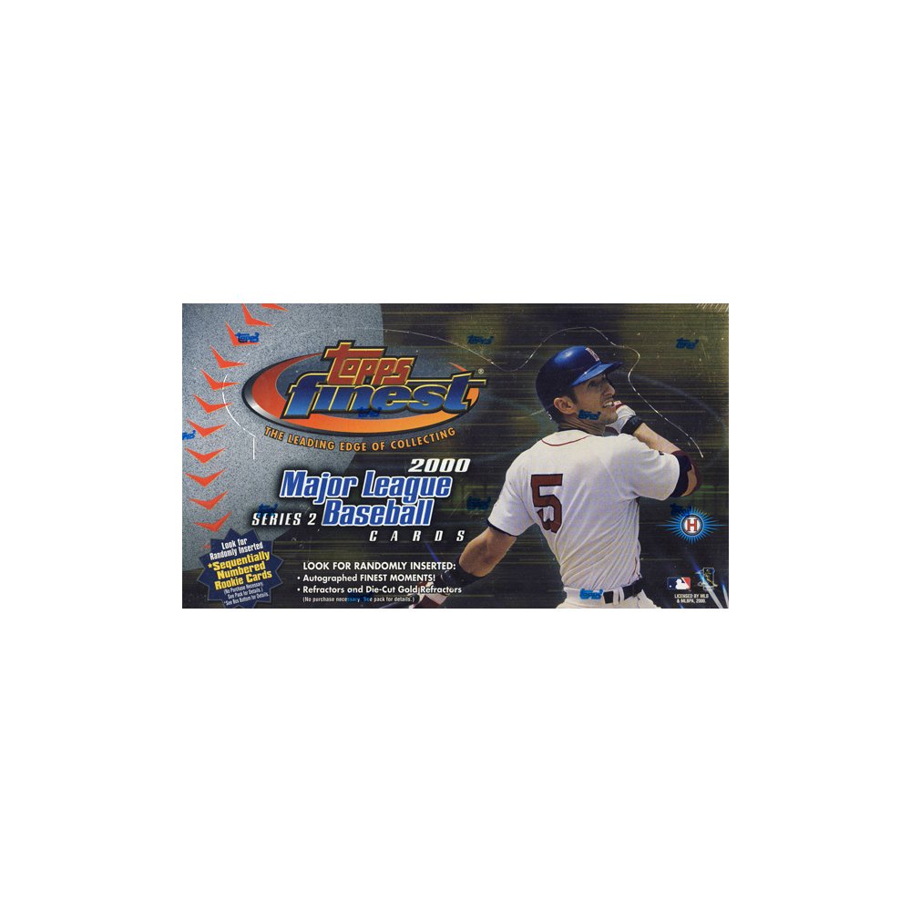 2000 Topps Finest Series 2 Baseball Hobby Box | Steel City Collectibles