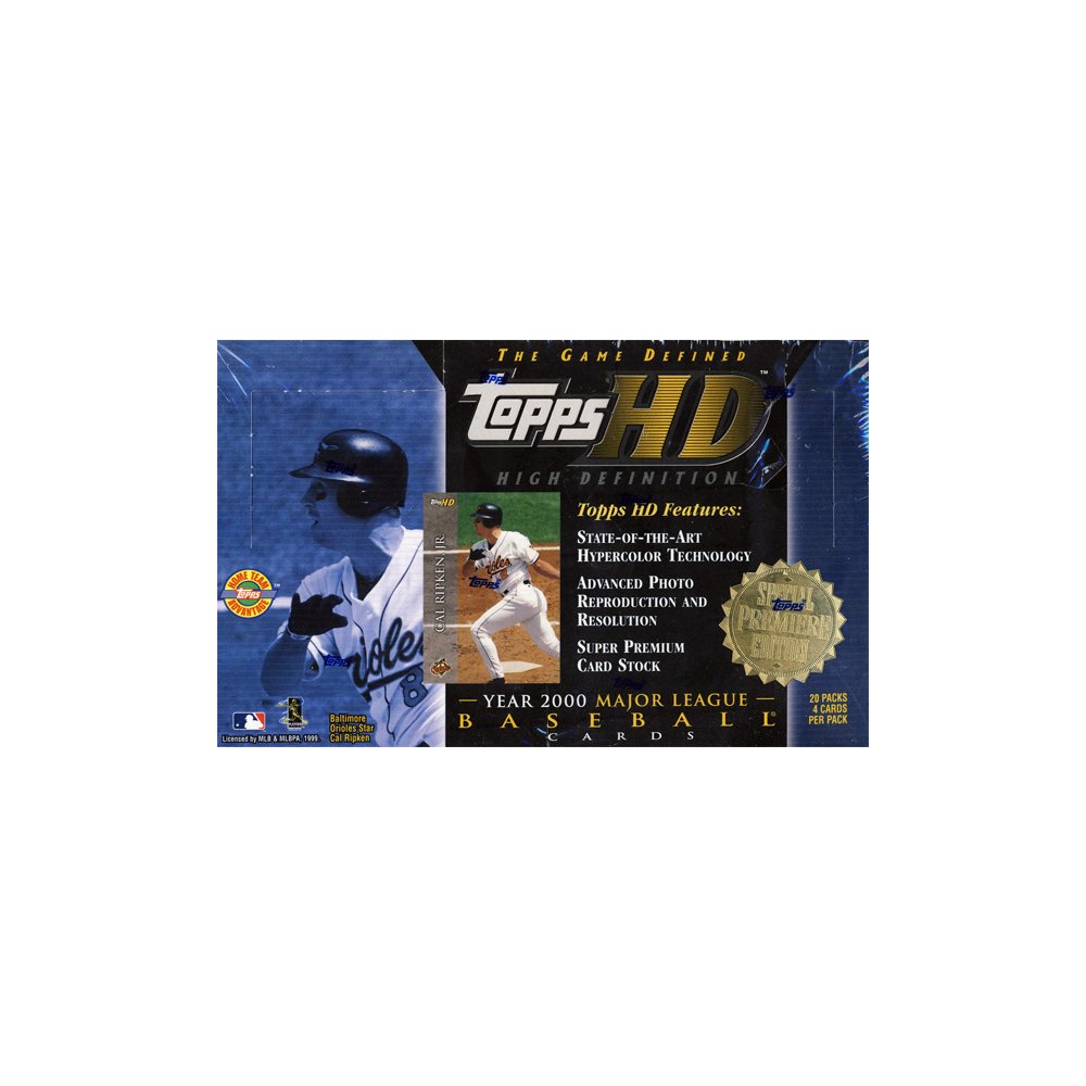 2000 Topps High Definition Baseball Hobby Box | Steel City Collectibles