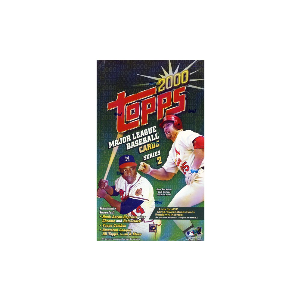 2000 Topps Series 2 Baseball HTA Jumbo Box | Steel City Collectibles