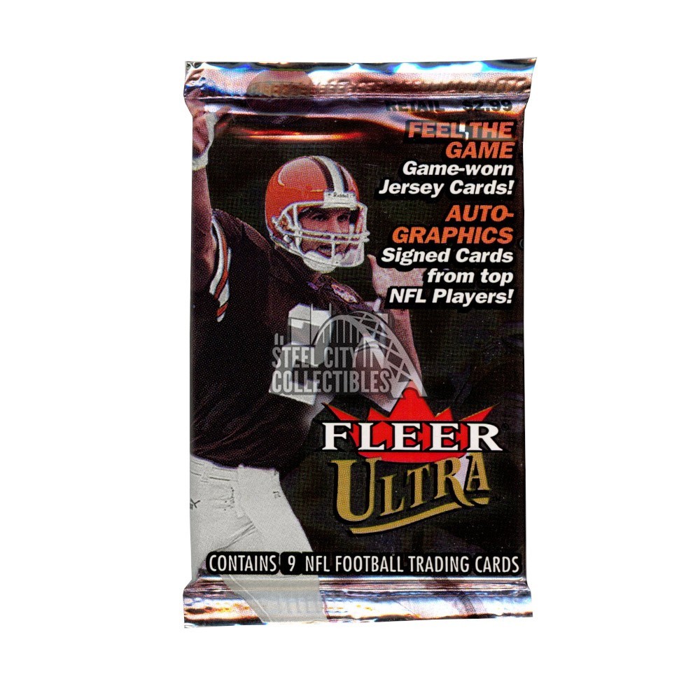 2000 Fleer Ultra Football Retail Pack | Steel City Collectibles