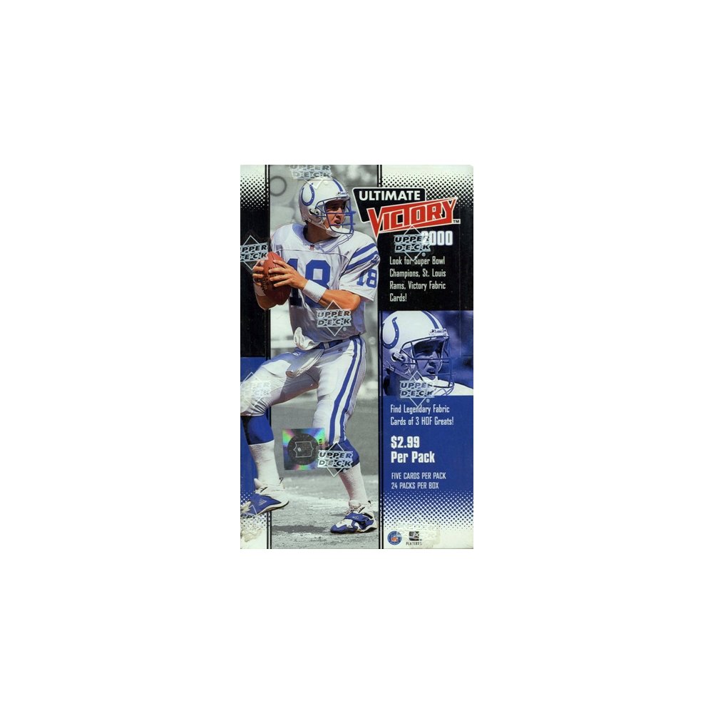 2000 Upper Deck Ultimate Victory Football Box | Steel City Collectibles