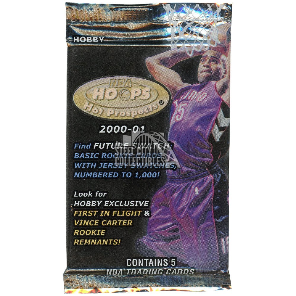 2000-01 Fleer Hoops Hot Prospects Basketball Hobby Pack | Steel City ...