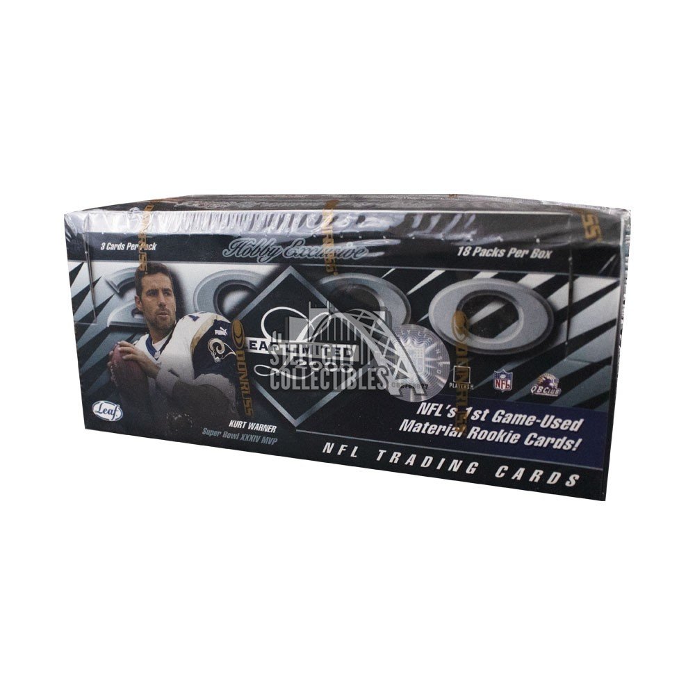 2000 Leaf Limited Football Hobby Box | Steel City Collectibles