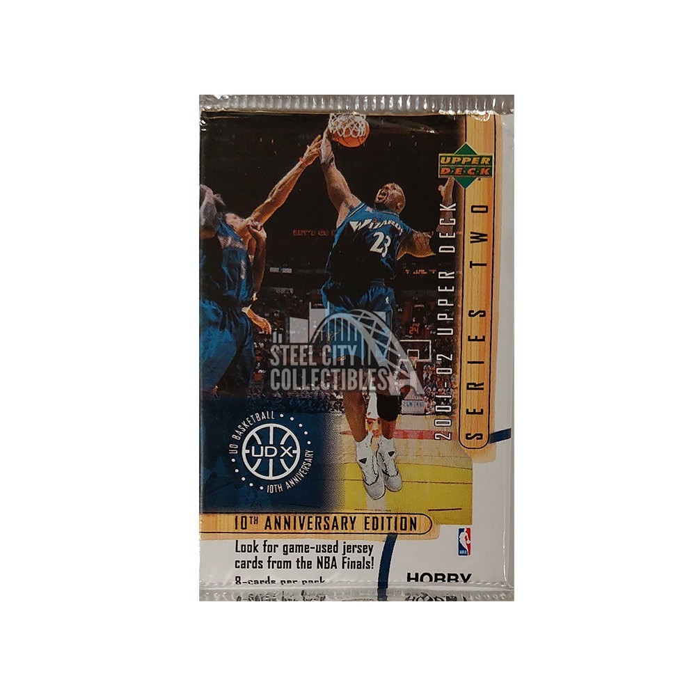2001-02 Upper Deck Series 2 Basketball Hobby Pack | Steel City Collectibles