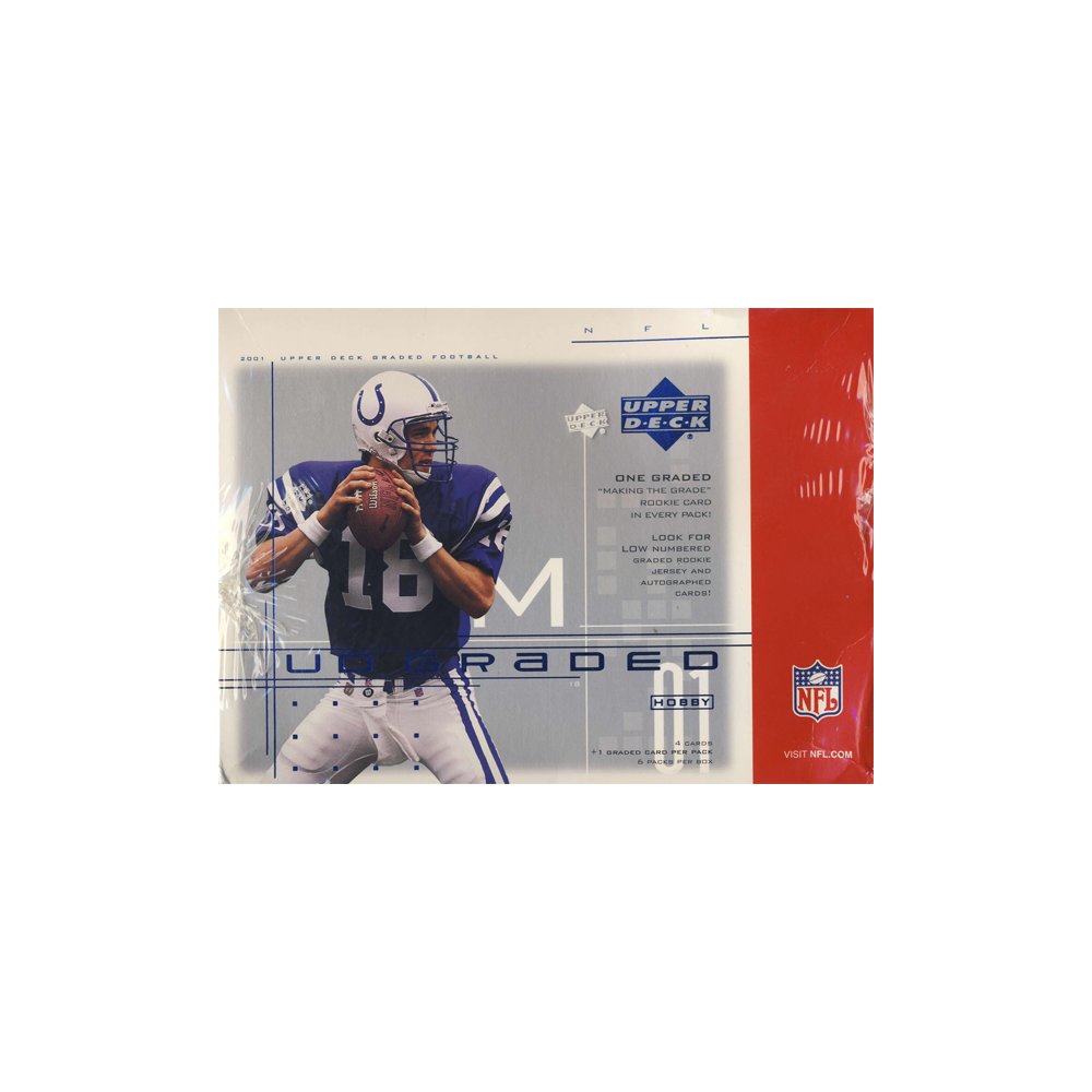 2001 Upper Deck Graded Football Hobby Box | Steel City Collectibles